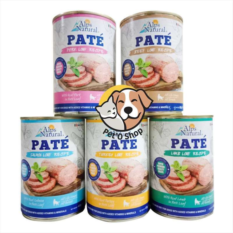 Jual Alps Natural Pate Wet Dog Food Makanan Anjing Basah Premium 400gr ...