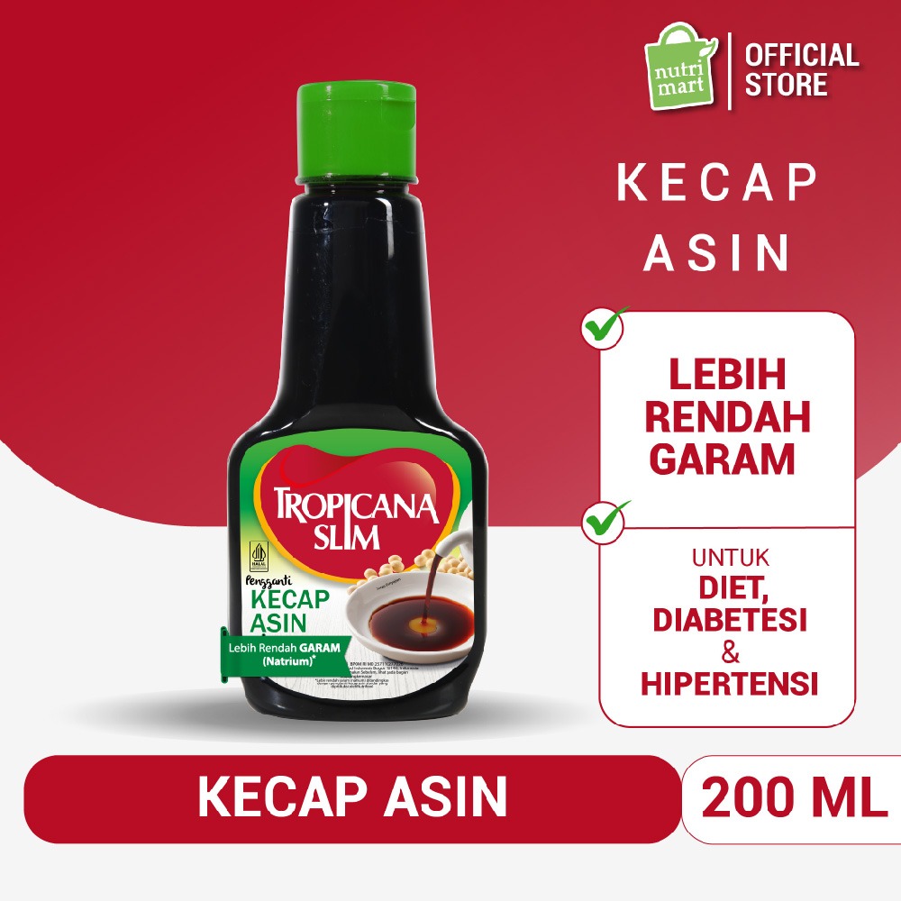 Promo Tropicana Slim Kecap Asin 200ml - Bantu Dukung Hidup Sehat Diskon ...