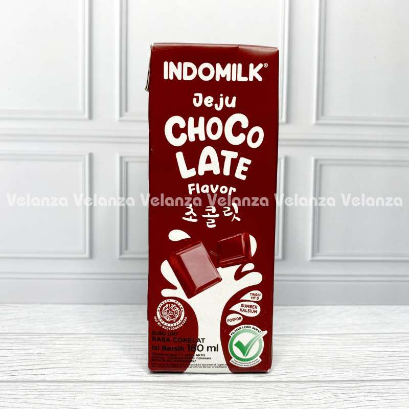 Jual Susu UHT Indomilk 180ml Rasa Vanila/Cokelat/Stroberi/Pisang 1 Dus ...