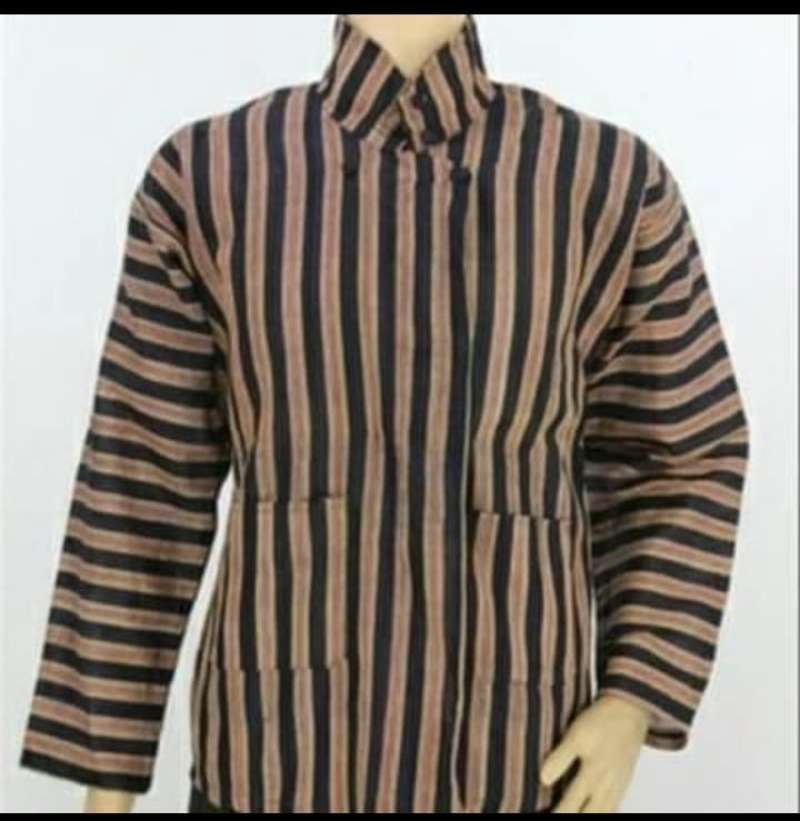 Promo Surjan Lurik Kebaya Lurik Baju Jawa Pakaian Khas Tradisional ...