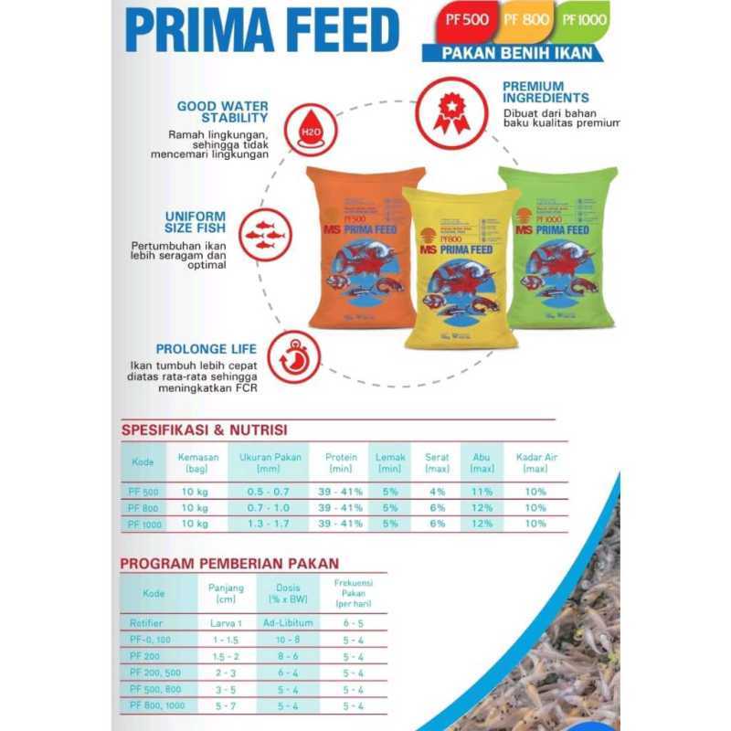 Jual 1 Karung (10kg) Pakan Ikan Prima Feed By Ms Pelet Di Seller Wu ...
