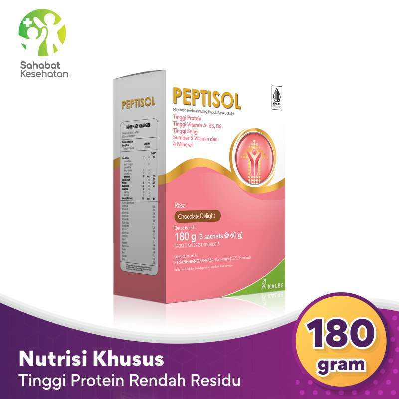 Jual Peptisol 189 Gram - Nutrisi Tinggi Protein Di Seller Sahabat ...