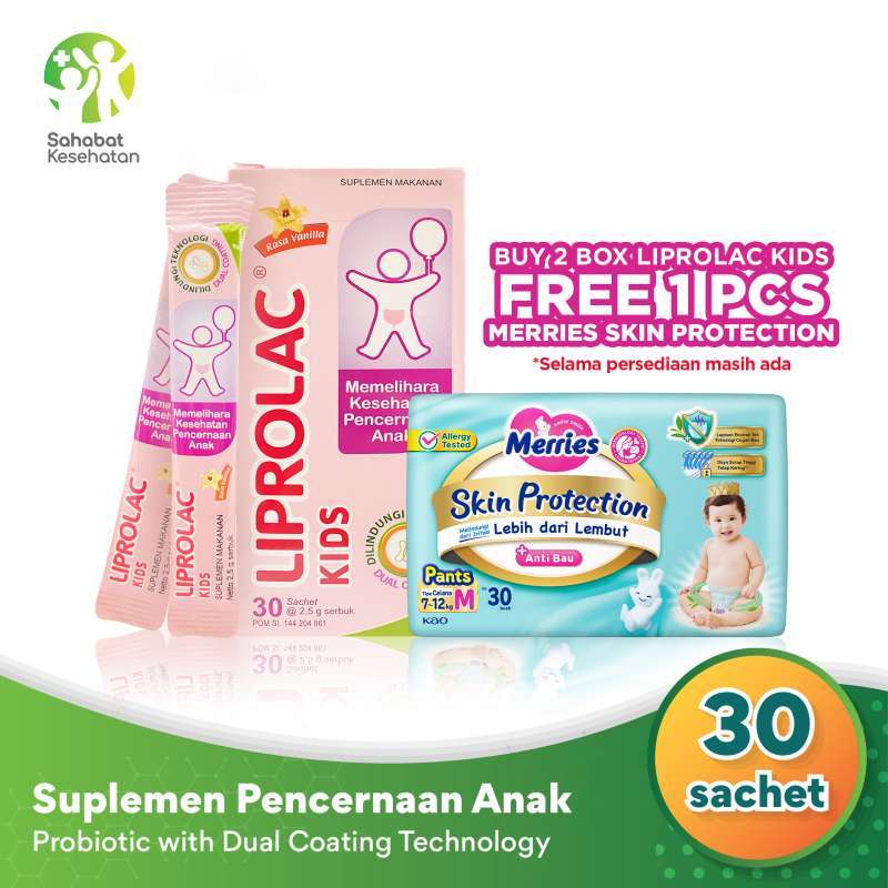 Promo Liprolac - Suplemen Probiotik Dan Prebiotik Anak Diskon 16% Di ...