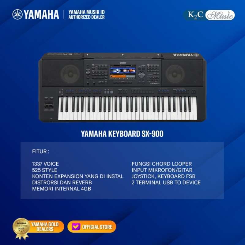 Promo Yamaha Psr Sx900 Portable Keyboard Diskon 5% Di Seller K2c Music ...