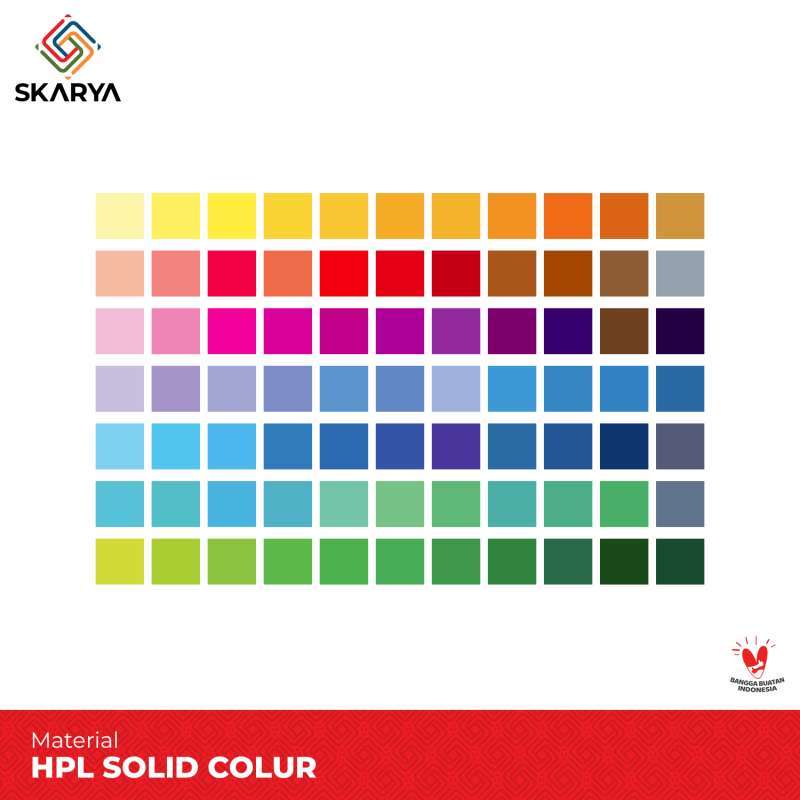 Jual HPL Solid Colour High Pressure Laminate Laminasi Furniture ...