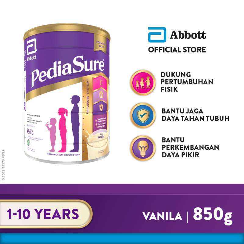 Promo Pediasure Vanila 850 g (1-10th) - Susu Pertumbuhan Anak Diskon 4% ...