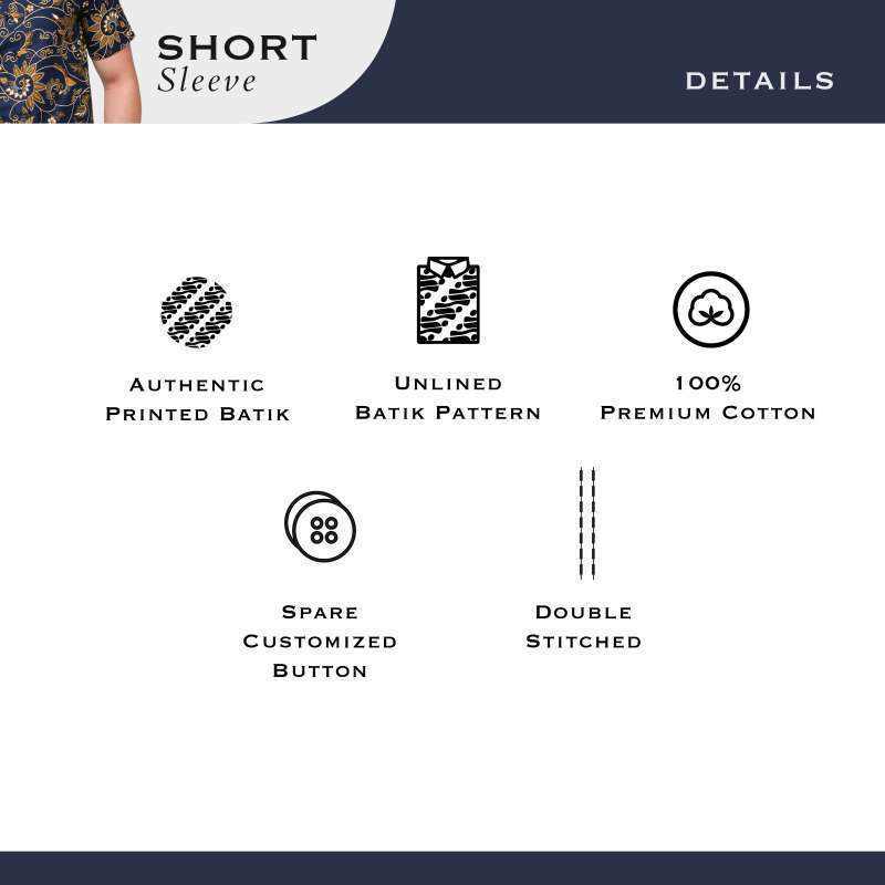 Promo Jayashree Batik Slimfit Danar Grey Kemeja Batik Pria Lengan ...
