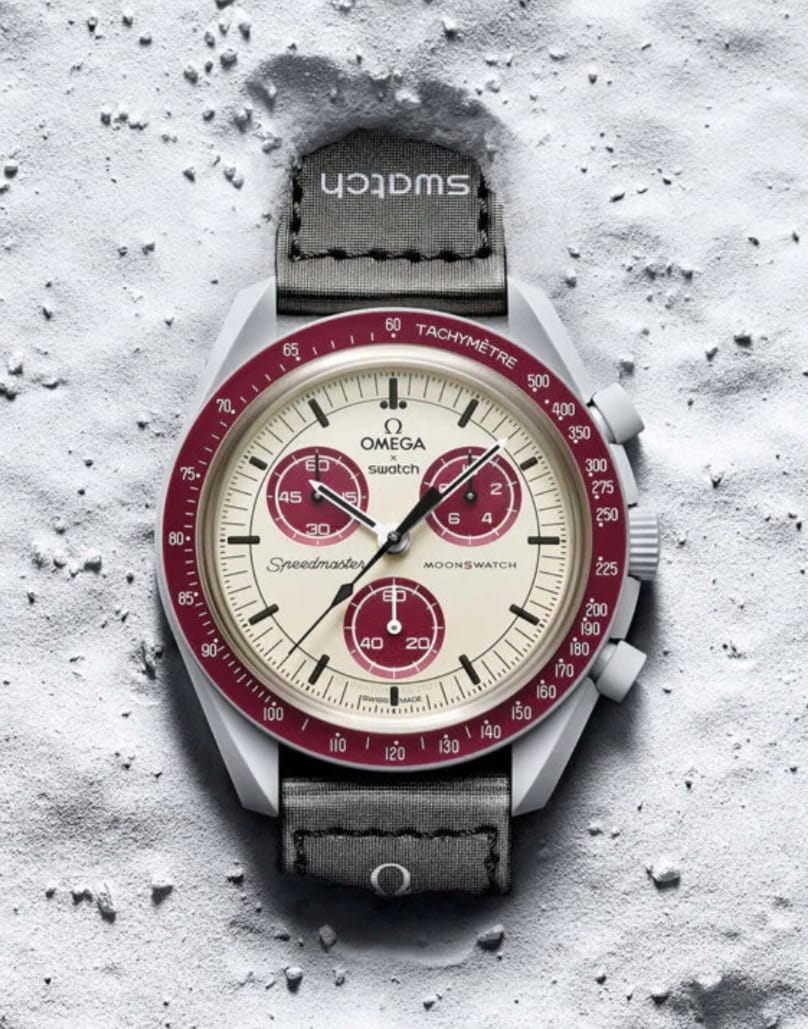 Jual Promo Jam Omega Swatch bioceramic Moonswatch - Mission To Pluto ...