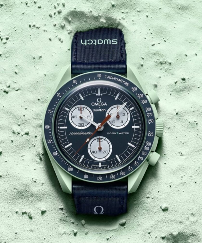Jual promo Jam Tangan Swatch x Omega Bioceramic Moonswatch Mission to ...