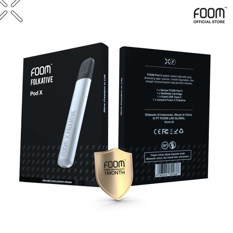 Jual Foom Pod X Folkative Di Seller Foom Lab Global Store - Pulo, Kota ... Jual Foom Pod X Folkative Di Seller Foom Lab Global Store - Pulo, Kota ...