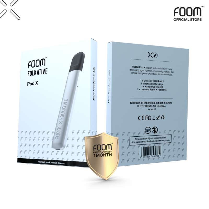 Jual Foom Pod X Folkative Di Seller Foom Lab Global Store - Pulo, Kota ... Jual Foom Pod X Folkative Di Seller Foom Lab Global Store - Pulo, Kota ...