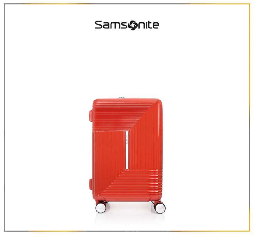 Promo Samsonite Koper Hardcase Apinex Cabin 20 Inch - Glossy Orange Red ...