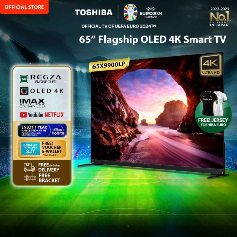 Promo [free Bracket] Toshiba Tv 65 Oled 120hz 4k Uhd Smart Tv - Dolby ...