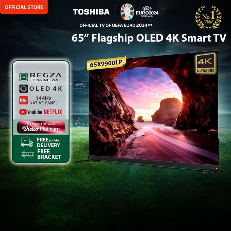 Promo [FREE BRACKET] Toshiba TV 65 OLED 120Hz 4K UHD Smart TV - Dolby ...