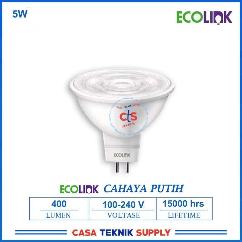 Jual Ecolink Led Spot Light Mr16 5watt 3000k Di Seller Casa Teknik ...