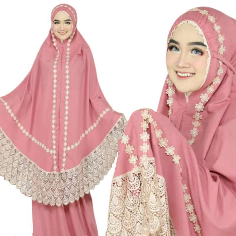 Jual Mukena Pink Dewasa 🏷️ Model Kekinian, Premium, & Harga Murah Mei 2026