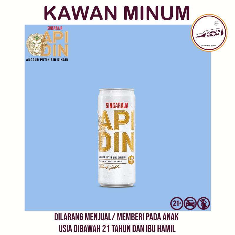 Jual Singaraja Apidin Can 320ml Di Seller Kawan Minum Official Store ...