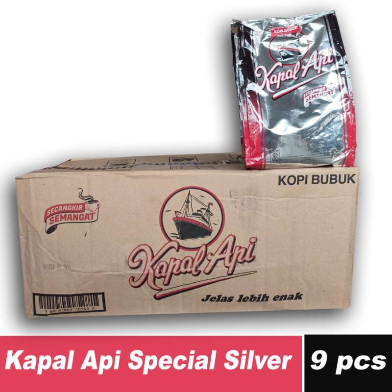 Promo Kapal Api 380 Gr. Silver (1 Karton=9 Pcs.) Diskon 9% Di Seller ...