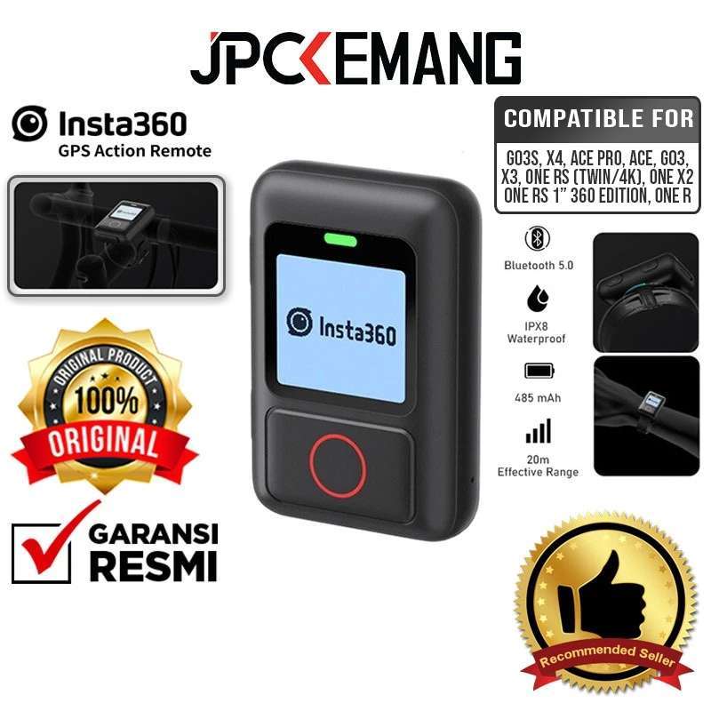 Promo Jpc Kemang Insta360 GPS Action Remote For Insta 360 Action Camera ...