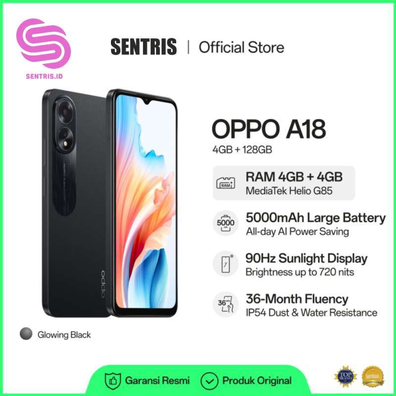 Jual Oppo A18 Ram 8 128 Spesifikasi Original, Murah & Diskon Harga Juli ...
