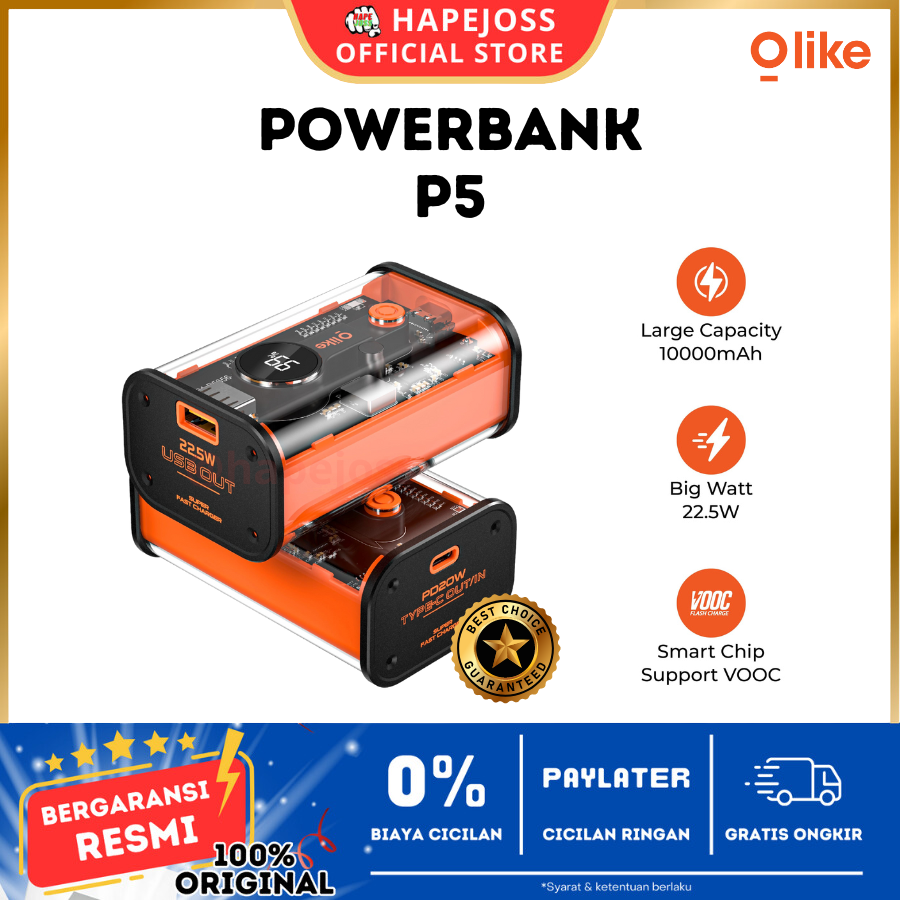 Jual Olike Powerbank P5 Spesifikasi Original, Murah & Diskon Harga Mei ...