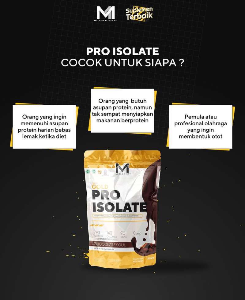 Jual Muscle First Pro Isolate 5lb Whey Protein Strawberry - Muscle ...
