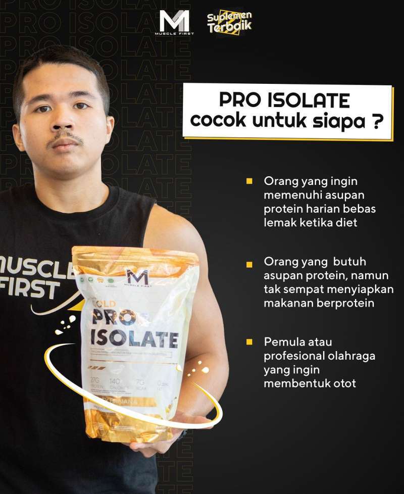 Jual Muscle First Pro Isolate 5lb Whey Protein Strawberry - Muscle ...