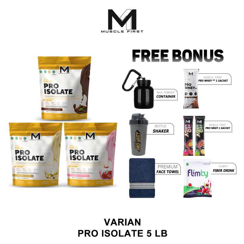 Promo Muscle First Pro Isolate 5lb (64 Servings) Strawberry ...