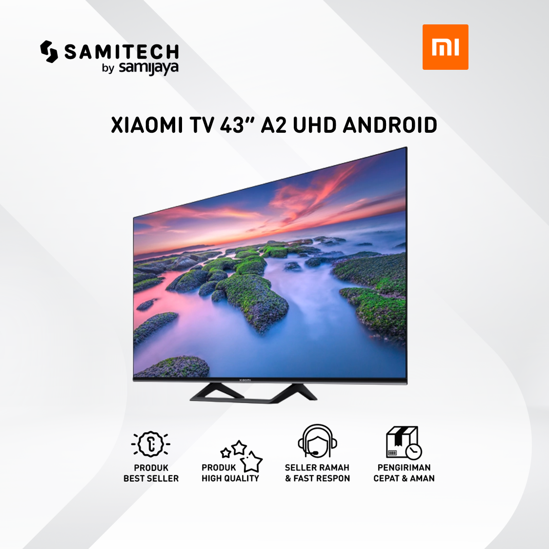 Promo Xiaomi MI TV A2 43Inch UHD 4K Android Diskon 10% di Seller CV ...