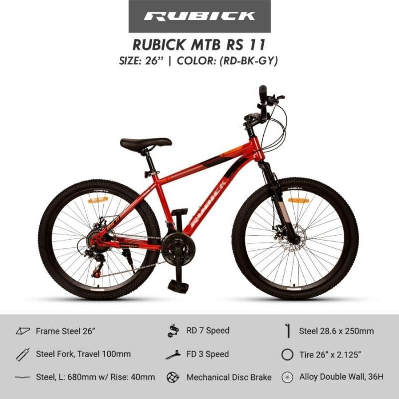 Jual Sepeda MTB Rubick 26 Inch by United bike di Seller Cung bikes jkt ...