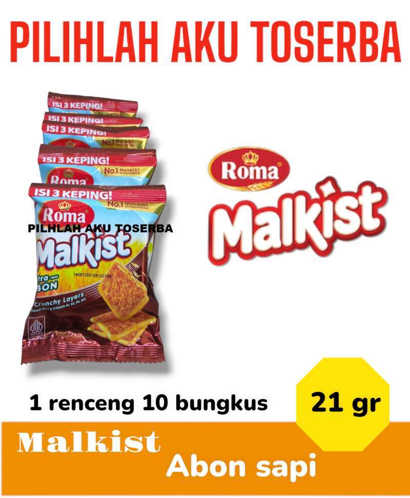 Jual Roma Malkist Abon 1 Dus Termurah - Harga Grosir Terupdate Hari Ini ...