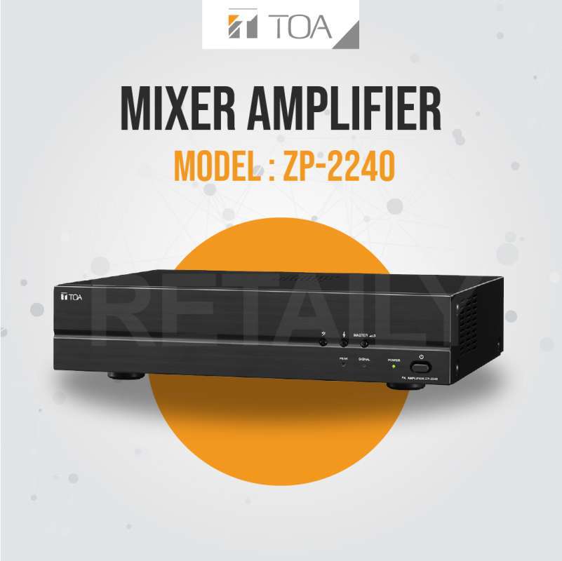 Promo POWER AMPLIFIER TOA MODEL ZP-2240 GARANSI RESMI Diskon 2% di ...