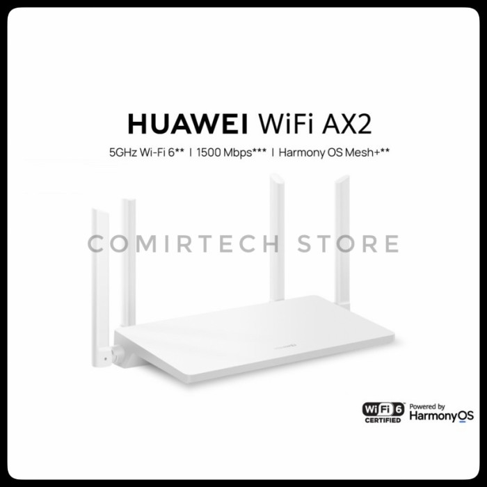 Jual HUAWEI WiFi AX2 | Router | 5 GHz Wi-Fi 6 Support | Not AX3 di ...