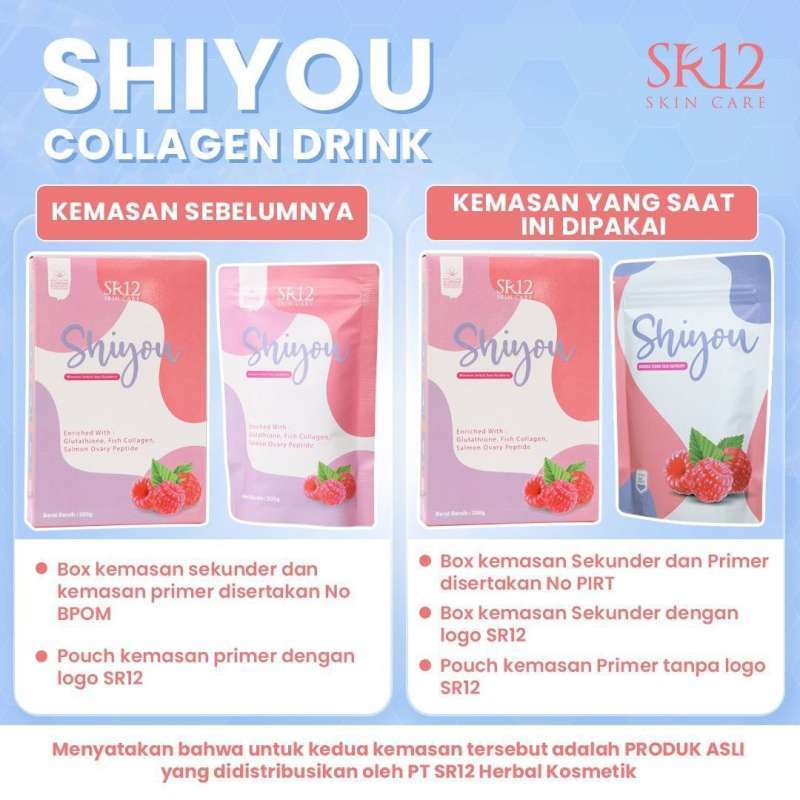 Jual Shiyou Collagen Drink Minuman Kolagen Sr12 - Shiyou 200 Gram Di ...