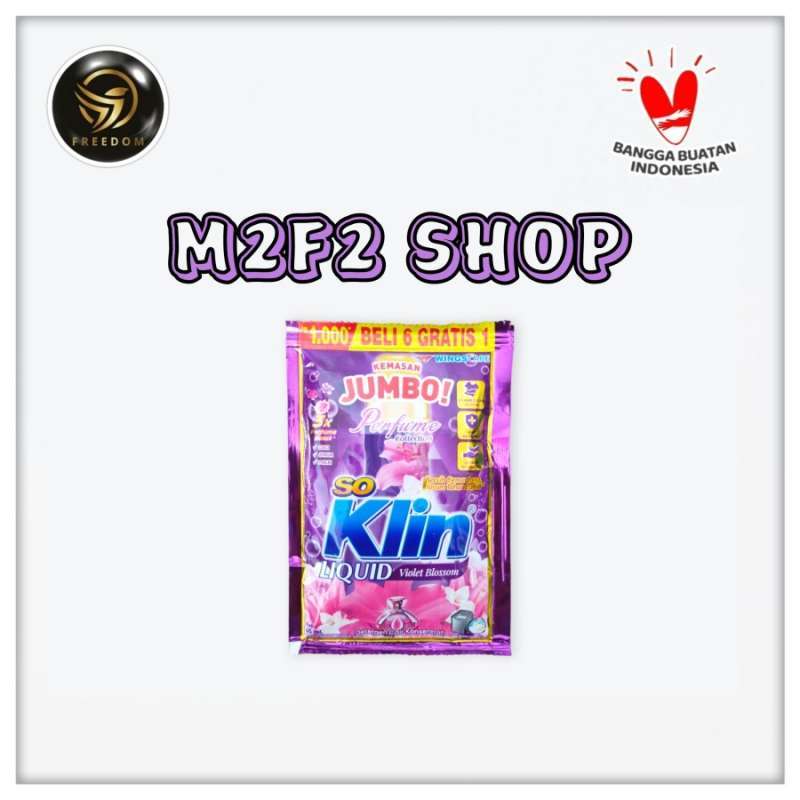 Promo So Klin Liquid Jumbo Perfume Collection Violet Blossom | Ungu ...