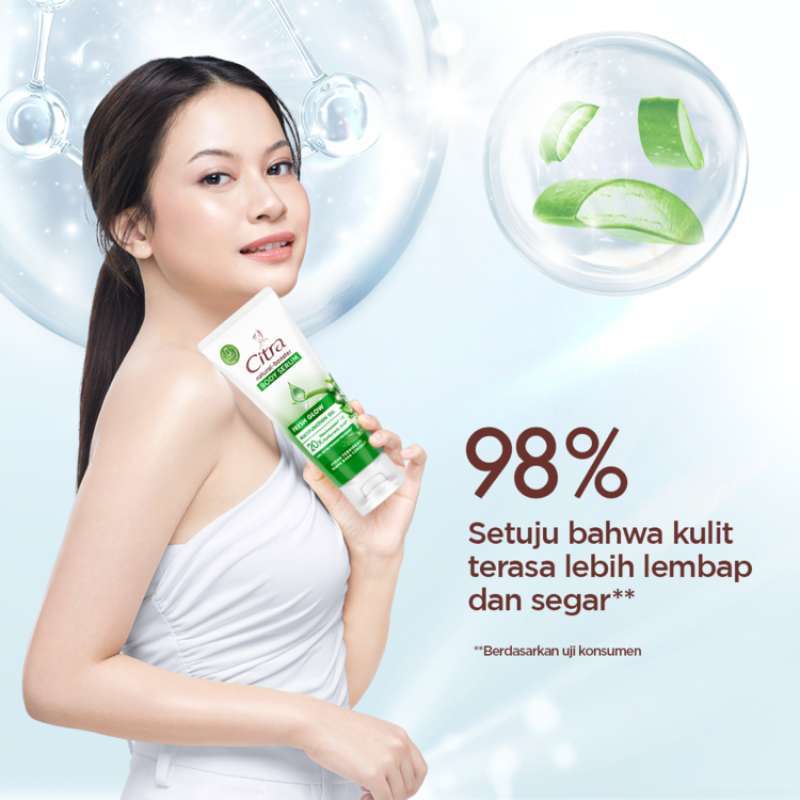 Promo Citra Fresh Glow Multifunction Gel Aloe Bright Uv 180 Ml Diskon 16% Di Seller Toko Dhetik ...