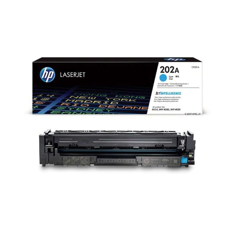 Jual Hp Toner 202a Cyan Laserjet Cartridges Cf501a - 100% Original !! Di Seller Pt. Primajaya ...