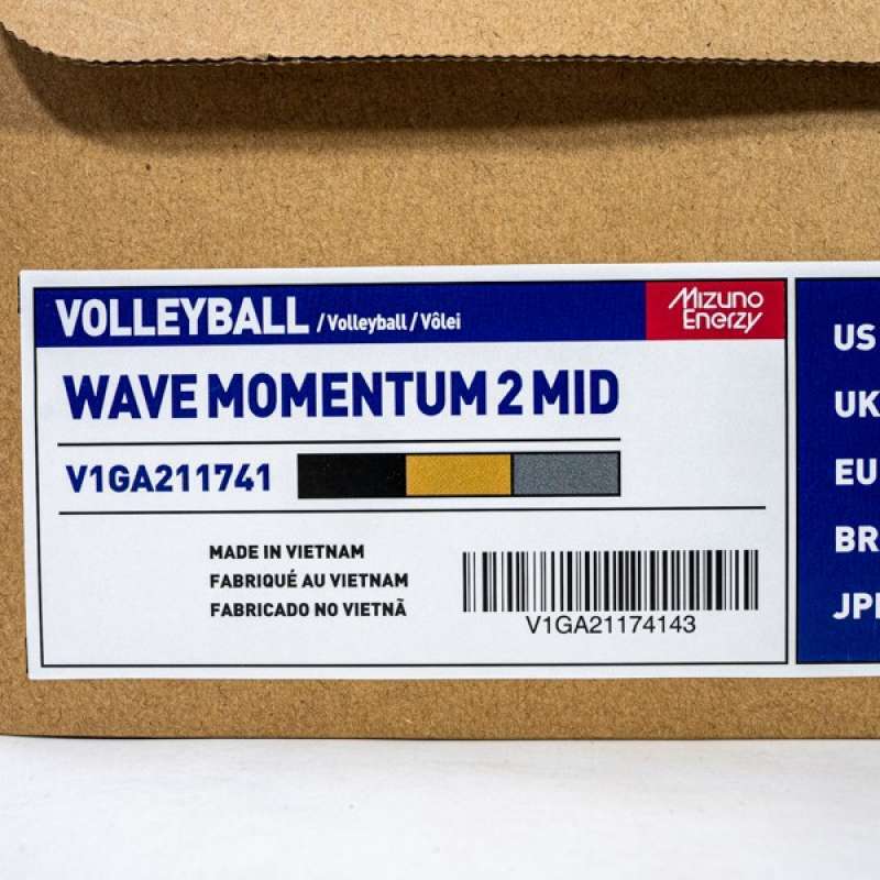Promo Sepatu Volley Mizuno Wave Momentum 2 MID V1GA211741 Original BNIB ...