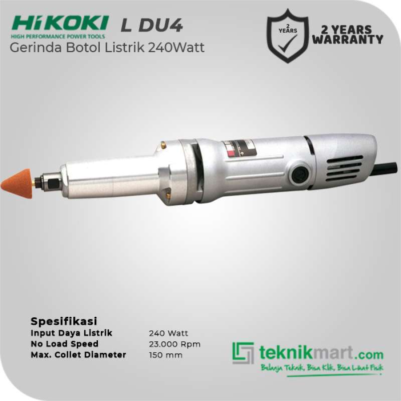 Promo Hitachi Hikoki Gerinda Botol Listrik 240Watt 32mm LDU4 Diskon 6% ...