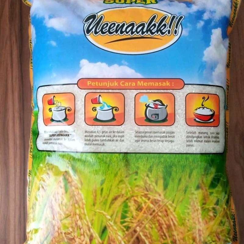 Jual Beras Super Ueenaakk 5kg Di Seller Numnum Jaya - Toko Numnum Jaya ...