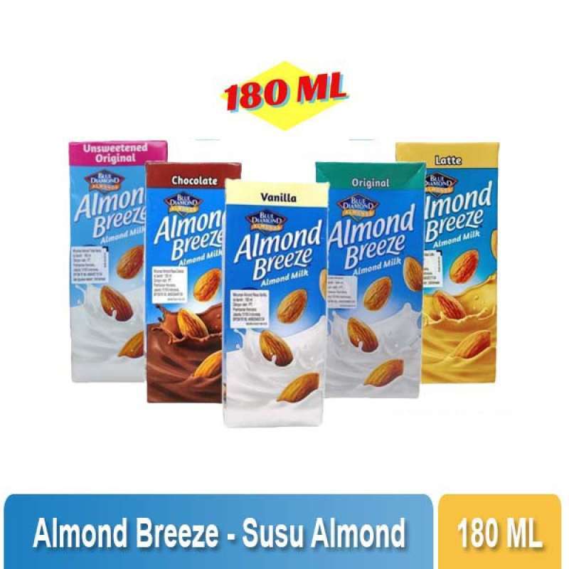 Jual Blue Diamond - Almond Milk Unsweetened Original 180 Ml Di Seller Foodbay Store Food ...