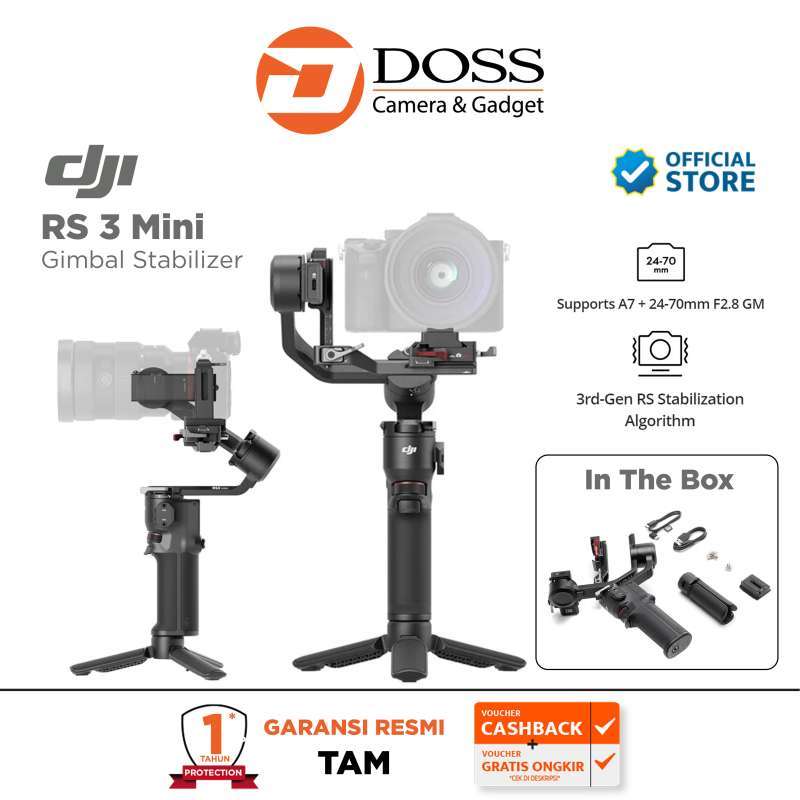 Jual Dji Rs 3 Combo Gimbal Stabilizer Original Murah - Harga Diskon ...