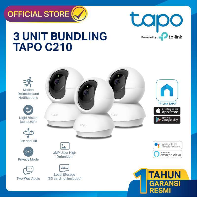 Jual Tapo C210 3 Unit Bundling Di Seller Tapo By Tp Link Official Store - Rawa Terate, Kota ...