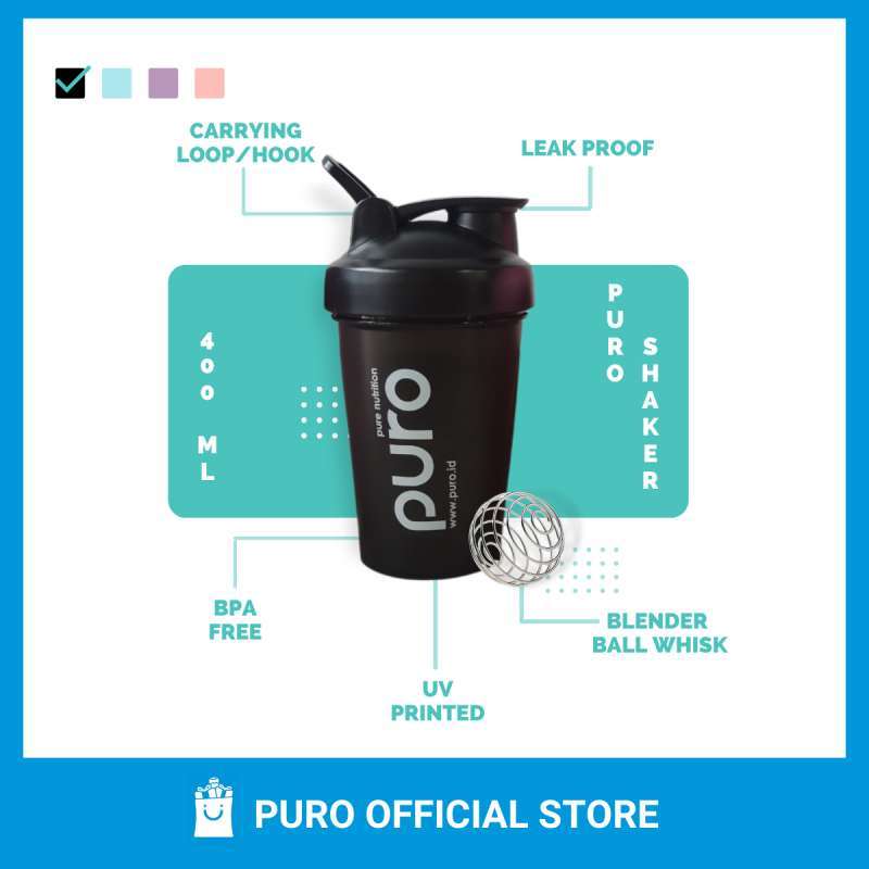Jual Limited Edition Puro Shaker Botol 400ml di Seller PURO NUTRITION ...
