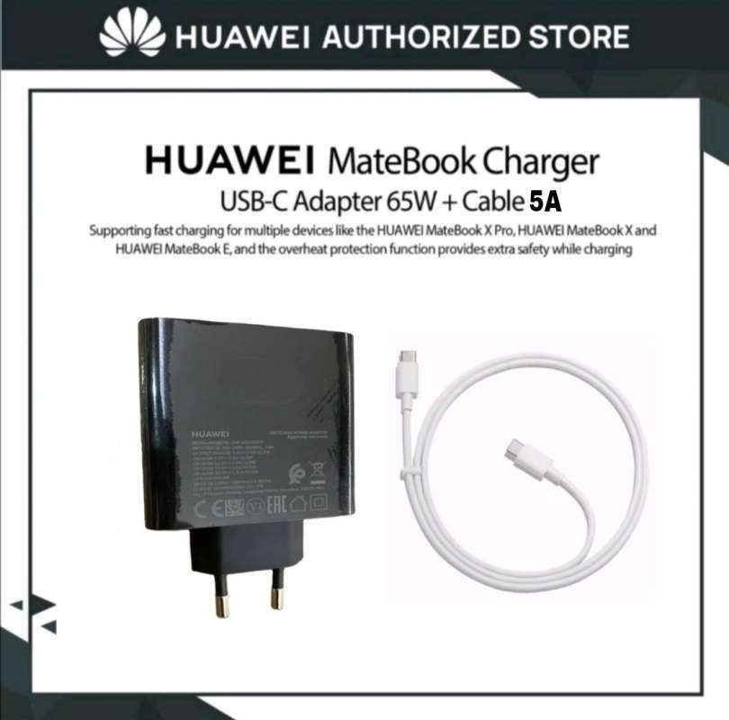 Jual Huawei Charger Laptop 65watt Di Seller Huawei Authorized Official ...
