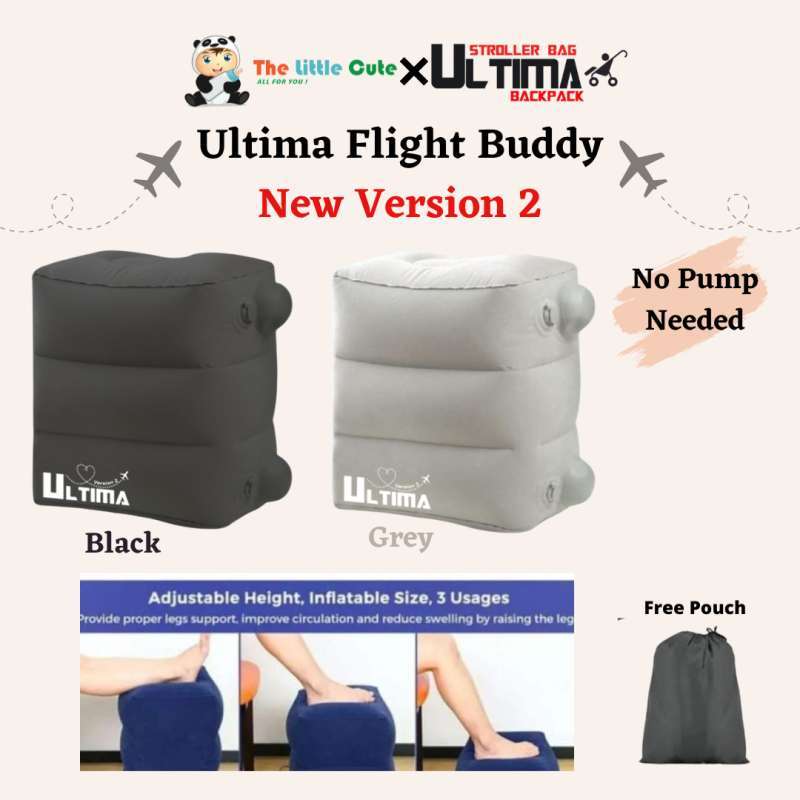 Jual Ultima Flight Buddy New Version 2 Inflateable Foot Rest For Plan ...