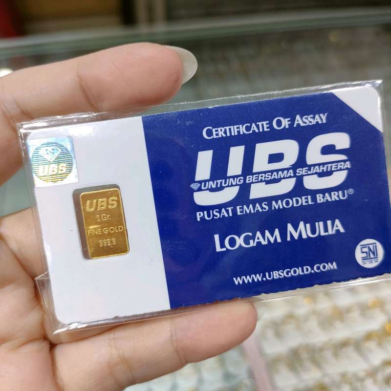 Jual Logam Mulia Ubs 1gr Di Seller Toko Mas Langganan - Senen, Kota ...