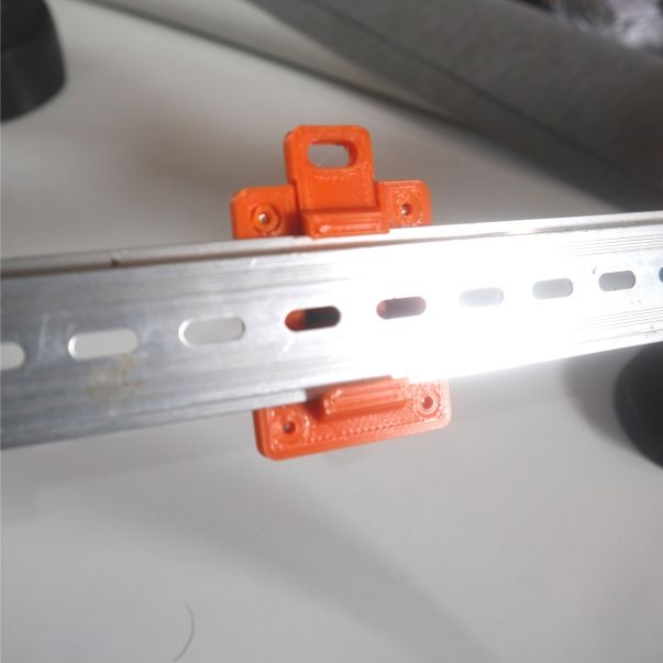 Jual Bracket Dudukan Modul Relay 8 Channel Module MCB Din Rail Rel ...