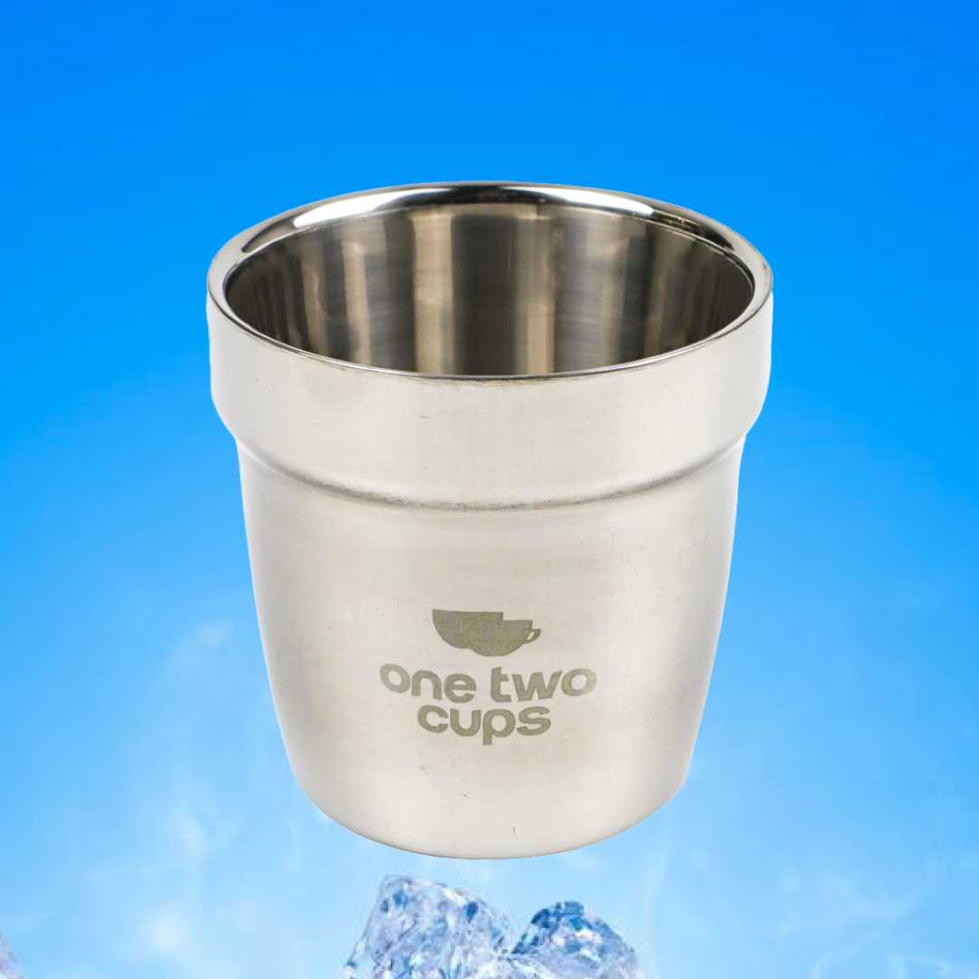 Promo One Two Cups Gelas Bir Stainless Steel 180ML - J070 Diskon 37% di Seller One Two Cups ...