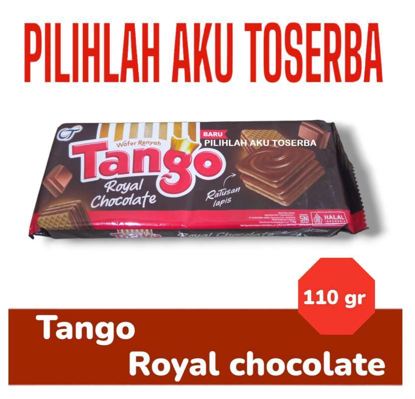 Promo Tango Wafer ROYAL CHOCOLATE 110 gr - (HARGA SATUAN) Diskon 17% di ...